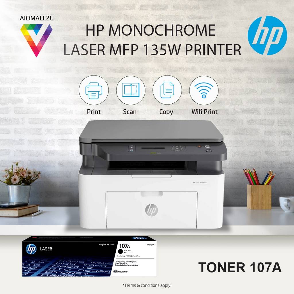 HP Laser MFP 135w Printer Price in Kenya | Nairobi UltraBooks